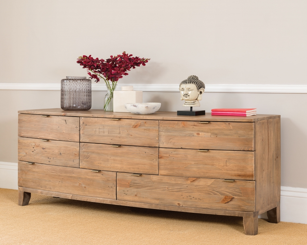 Bonaire 8 Drawer Wide Chest
